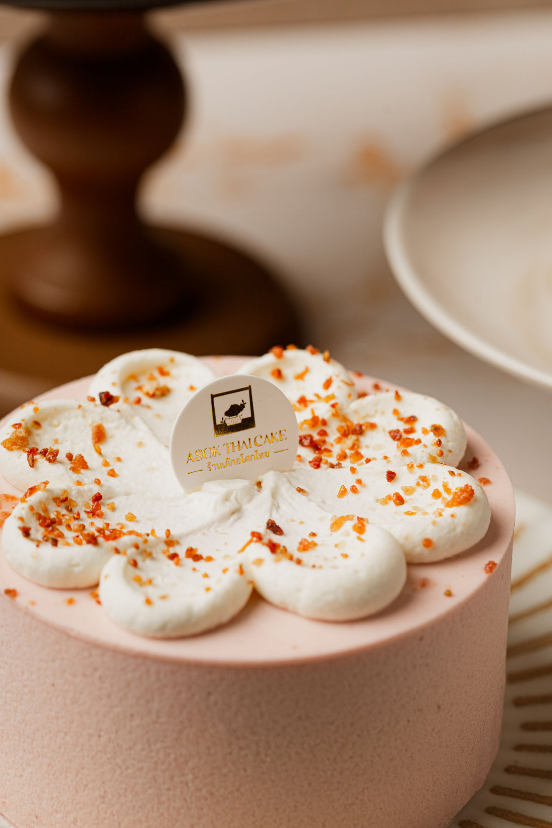 Strawberry Mousse Cake – Asok Thai Cake
