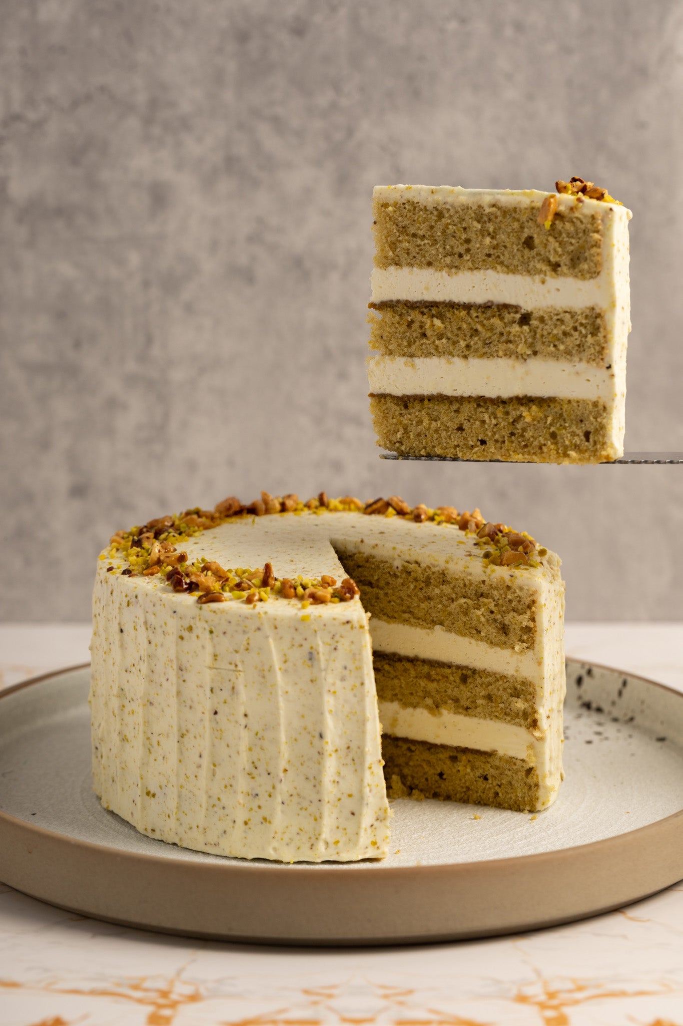 Pistachio Mochi Cream Cake – Asok Thai Cake